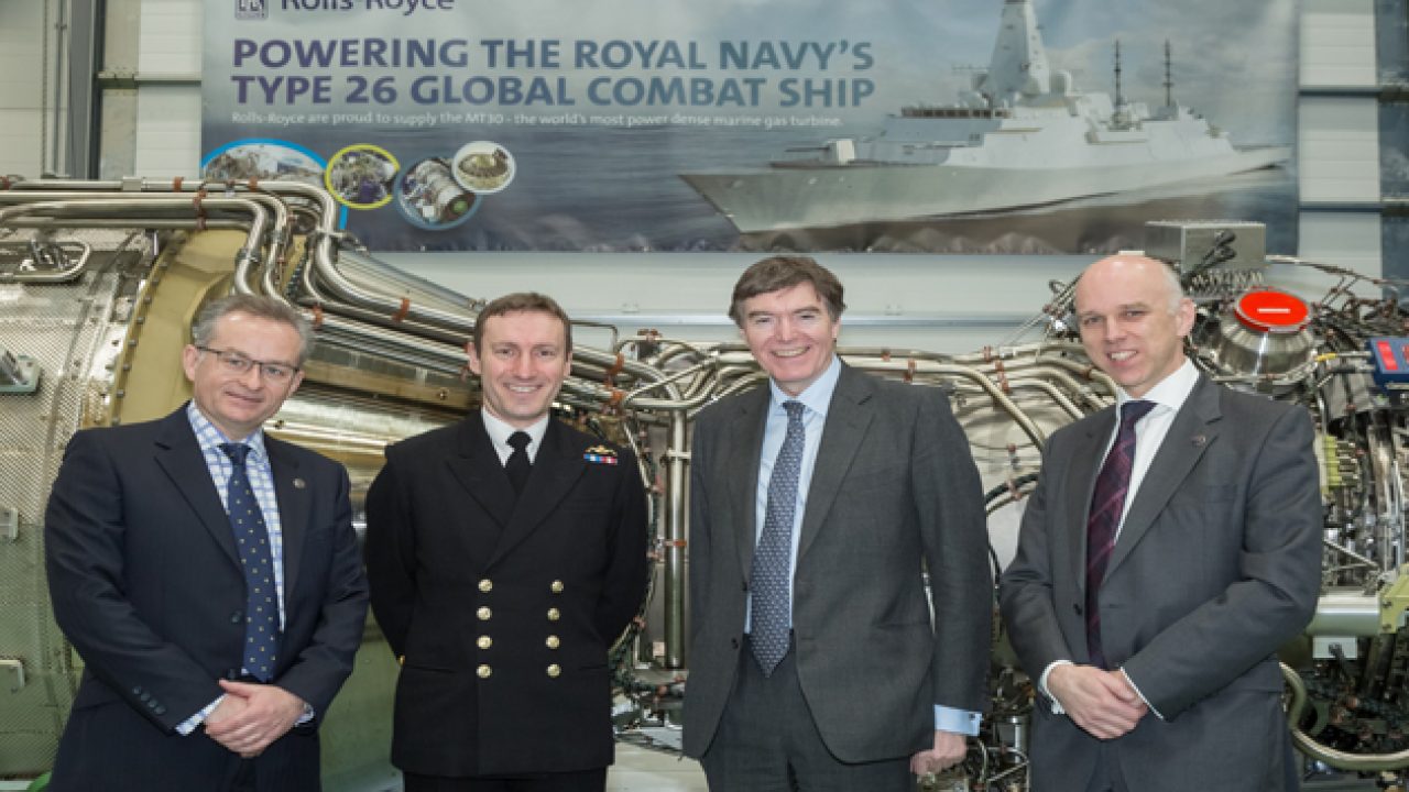 Rolls Royce Mt30 Gas Turbine Engine