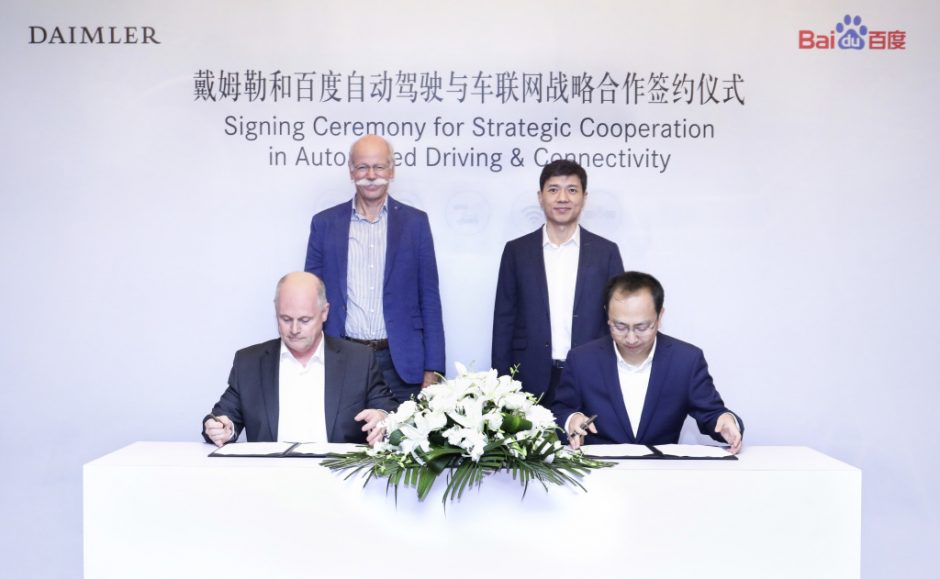 Daimler and Baidu to expand partnership through the Apollo autonomous ...