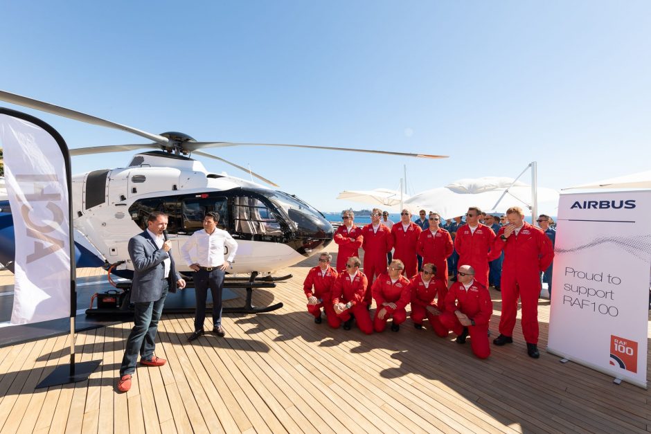 UK operator HeliGroup took delivery of the first ever ACH135 Helionix ...