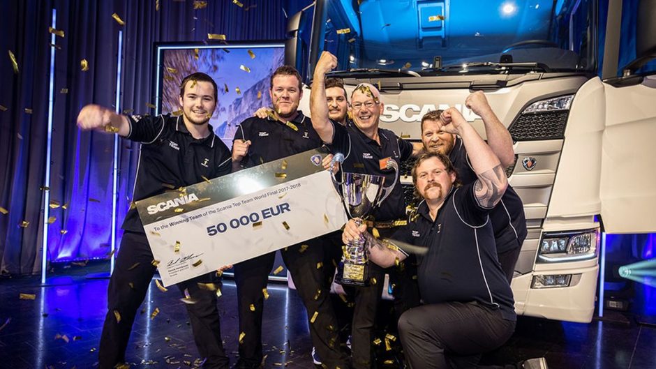 Scania Top Team World Final: the team from New Zealand finished in ...