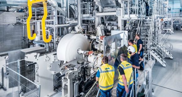 ANDRITZ’s new tissue machine for dry crepe tissue can achieve higher ...