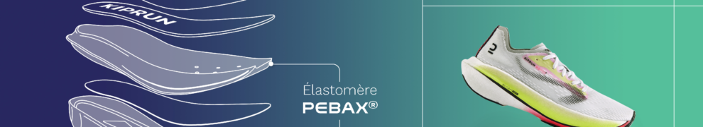 Kiprun’s new KD900X performance running shoe rely on Arkema’s Pebax ...