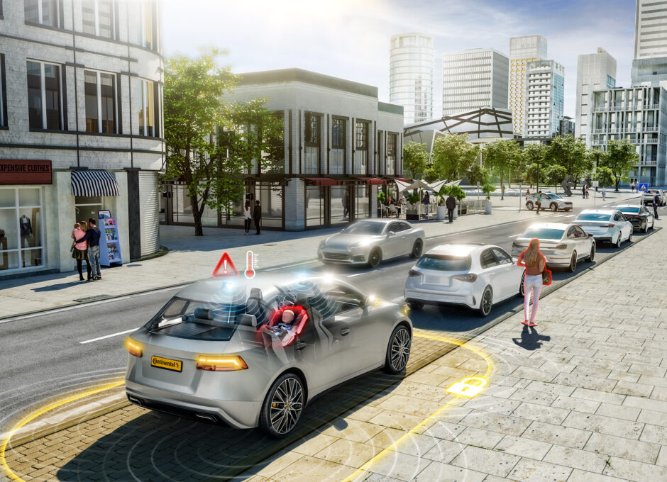 Continental introduces child-presence-detection feature to its digital ...