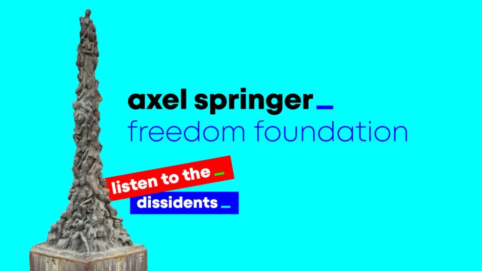 Axel Springer Freedom Foundation Brings Replica of Pillar of Shame to ...