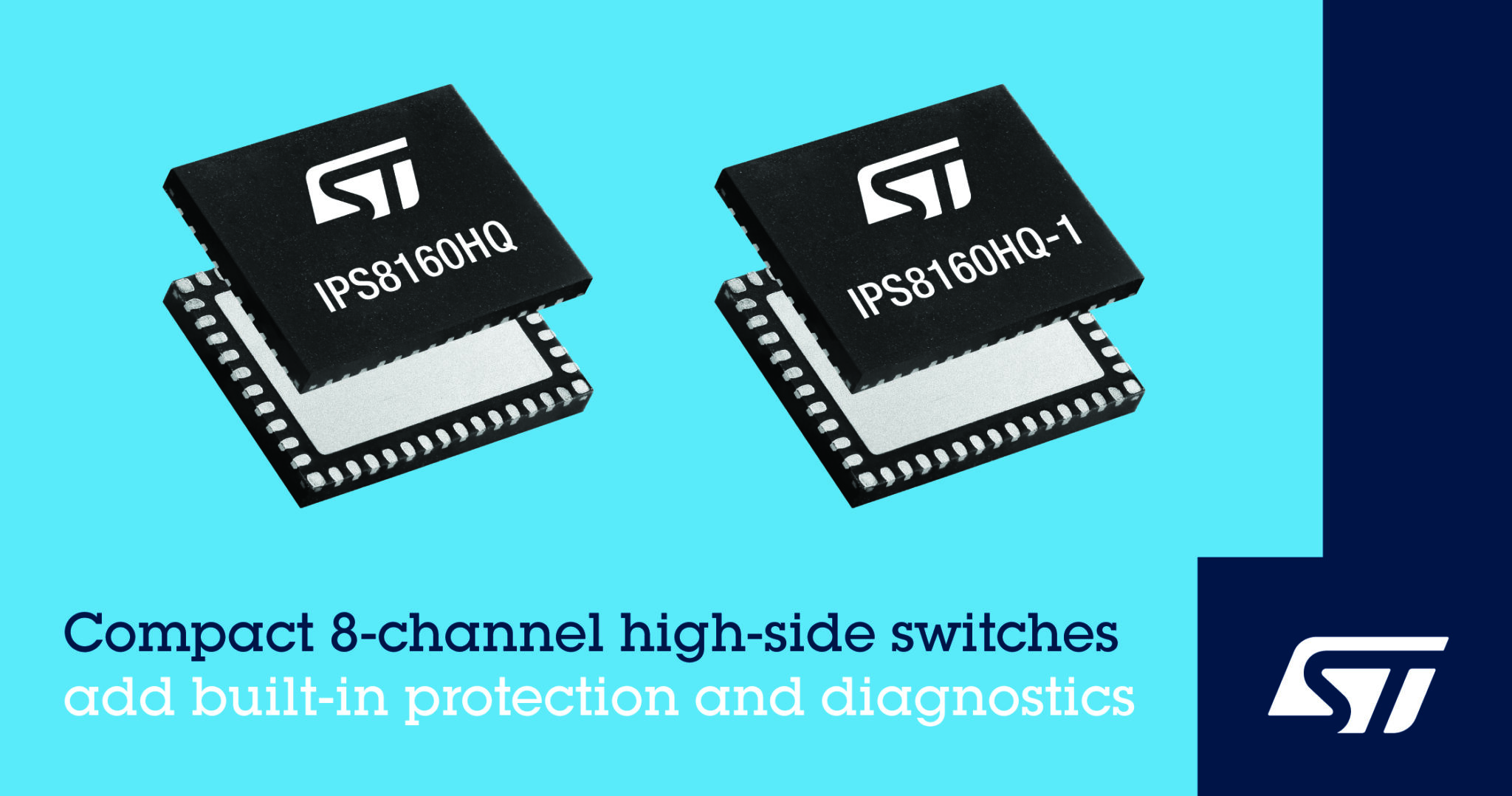 STMicroelectronics Introduces Compact High-Side Switches for Enhanced ...