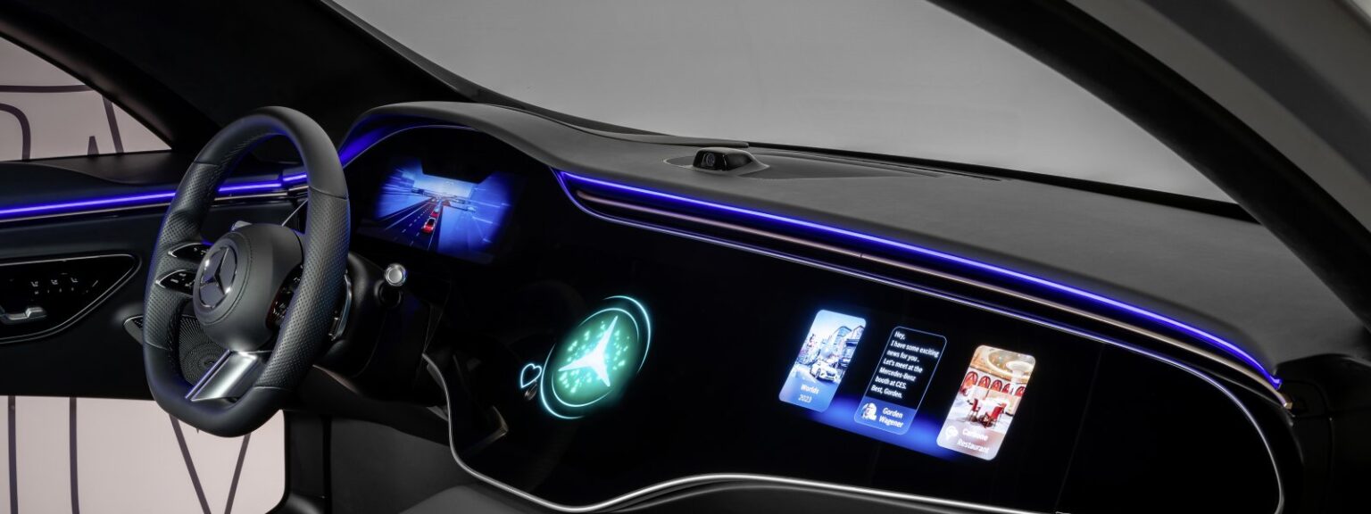 CES 2024: Mercedes-Benz Unveils MBUX Virtual Assistant with Generative ...