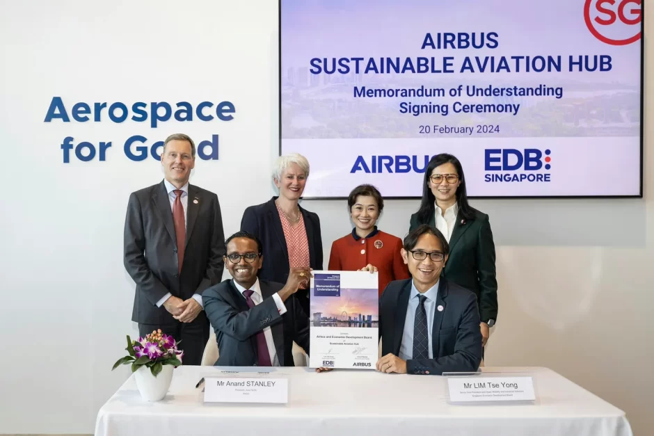 Airbus and Singapore Economic Development Board Partner to Establish ...