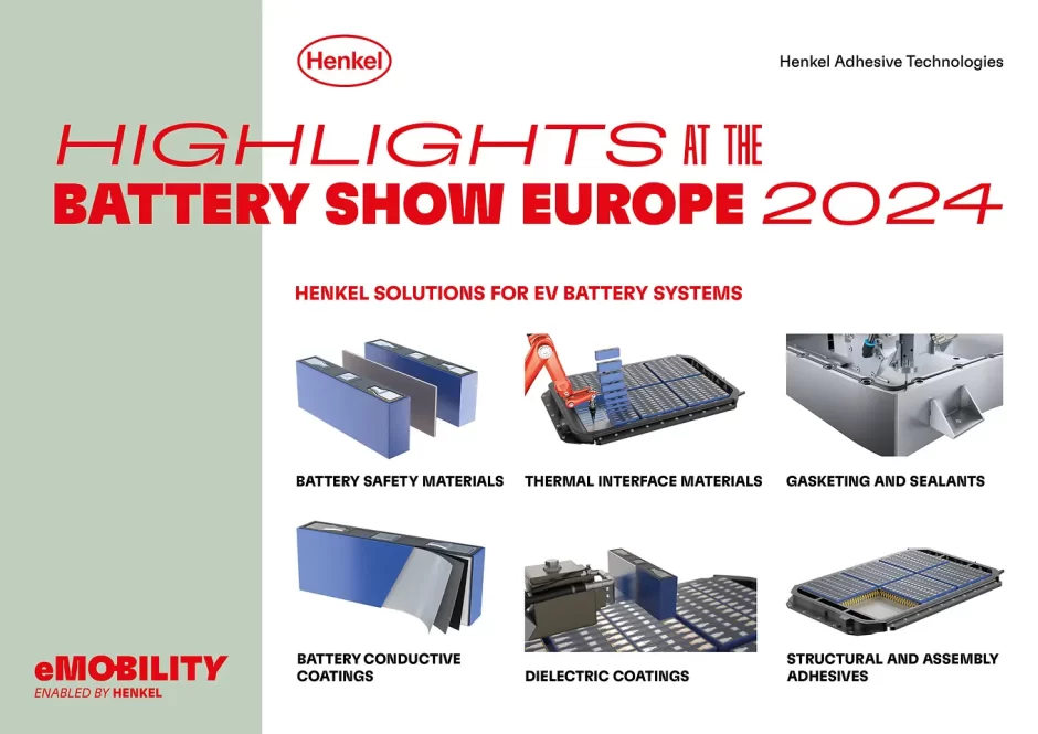 Henkel Showcases Next-Generation EV Battery Solutions at Battery Show ...