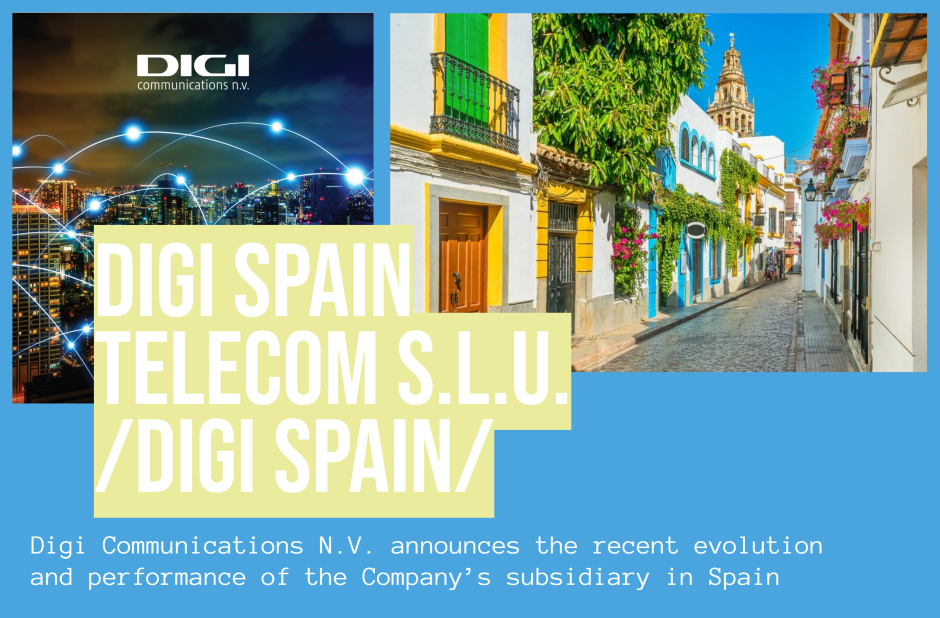 Digi Communications N.V. announces the recent evolution and performance ...