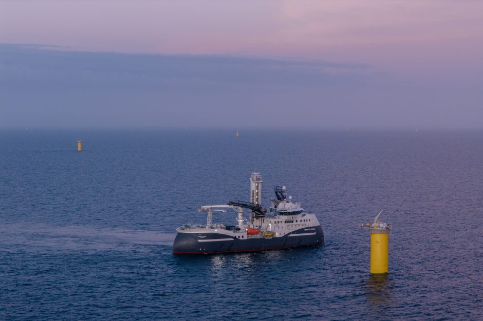 RWE completes monopile installation at Thor offshore wind farm, paving ...