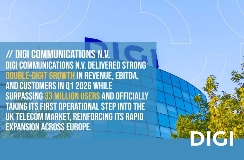 Digi Communications NV announces availability of Q1 2026 financial ...